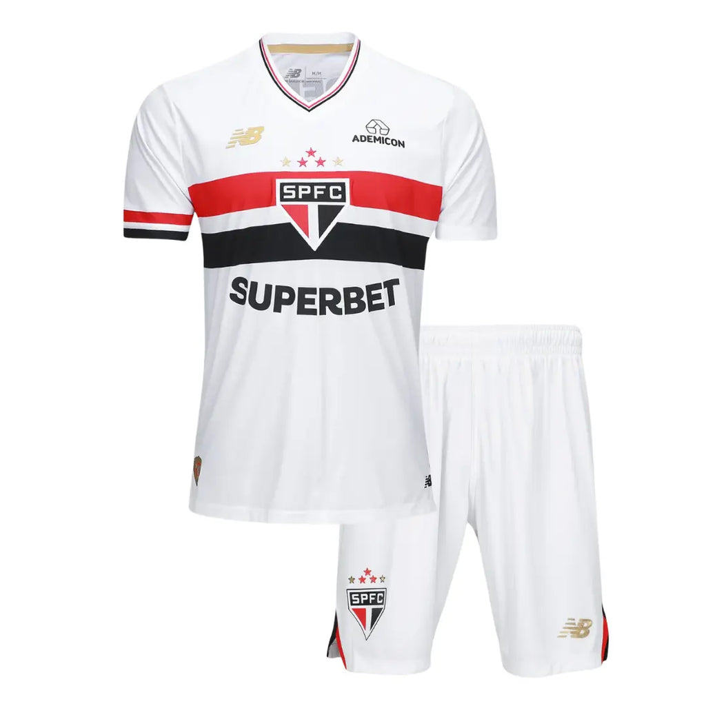 Camisa São Paulo 2025 Home - Kit Torcedor Infantil